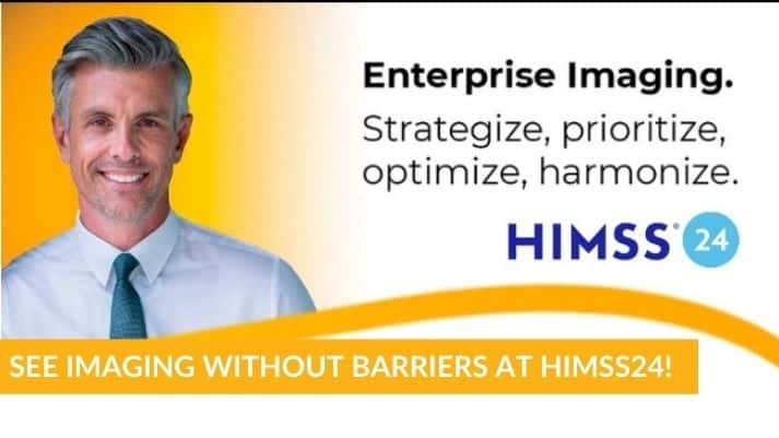 Showing imaging without barriers at HIMSS24 in Orlando! - AGFA Healthcare