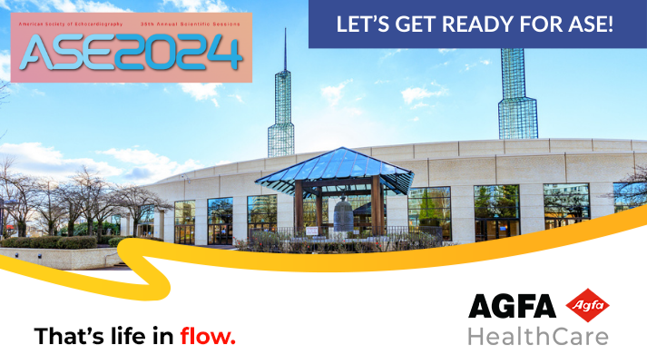 AGFA HealthCare to attend ASE 2024!